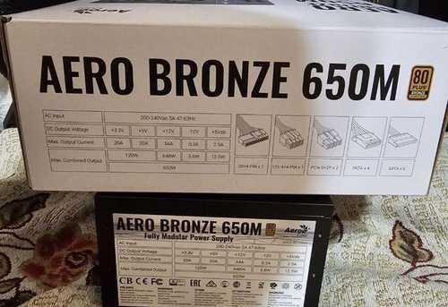 Блок питания AeroCool Aero Bronze 650m