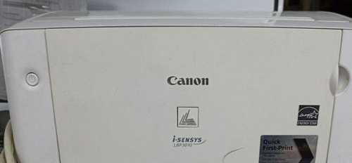 Принтер canon LBP3010