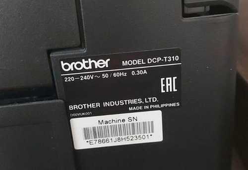 Приниер brother dcp-t310