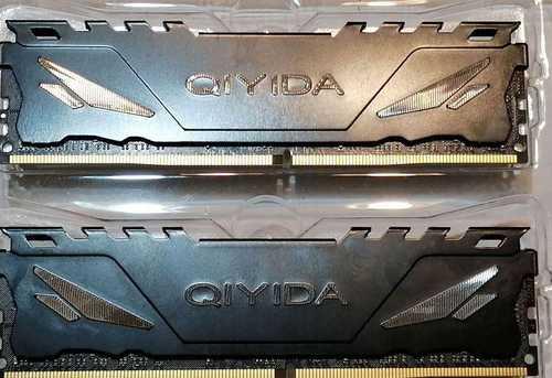 Qiyida DDR4 2х8 Gb 3200 Мгц без ECC с радиаторами