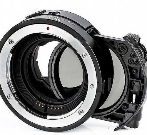 Адаптер Meike MK-efte-C Canon EF на Sony E с VND