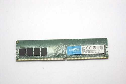 Модуль памяти dimm DDR4 8Gb 2666Mhz Crucial