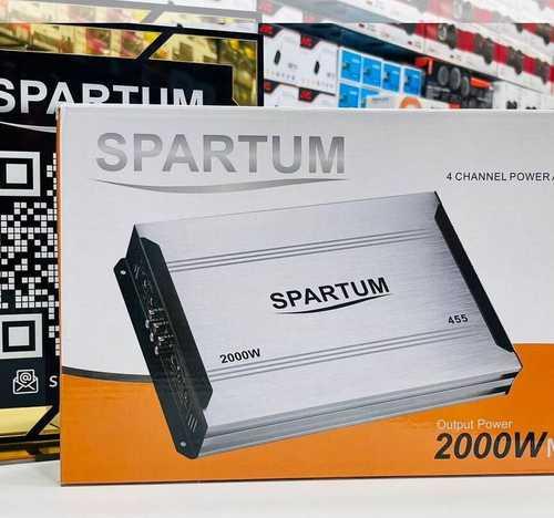 Усилитель spartum 455 4-х канальный 2200W