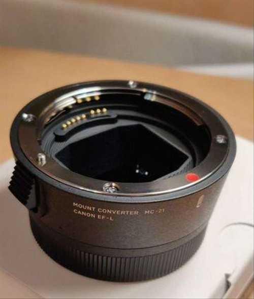Адаптер Sigma MC-21 для линз Canon EF на L-камеру