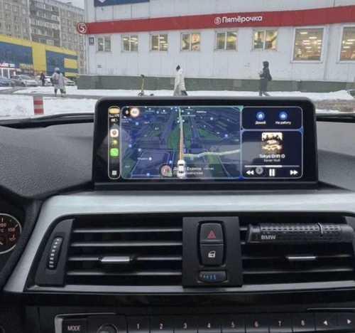Экран Linux с Carplay 10,25 BMW f30 f20 f31 f22