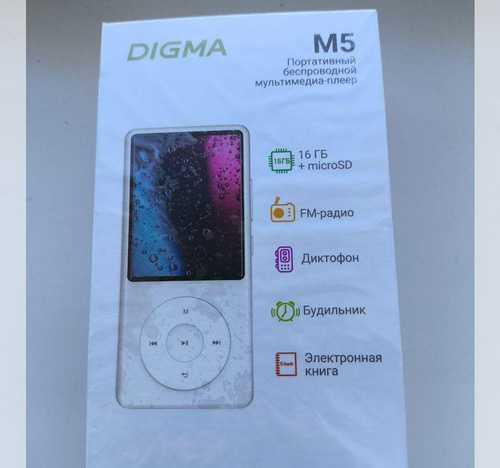 Mp3 плеер digma m5