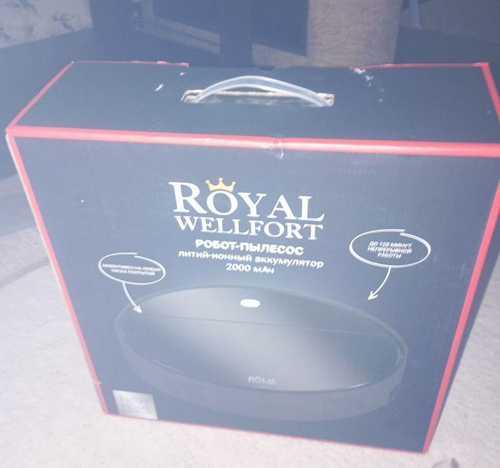 Робот пылесос royal wellfort