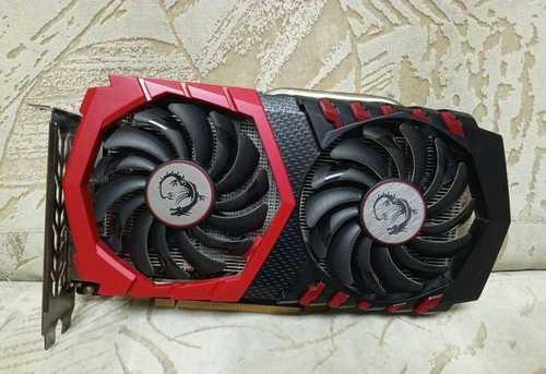 Видеокарта MSI GTX 1050 Ti Gaming X 4Gb