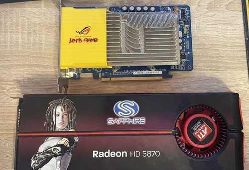 Видеокарты Radeon HD 5870, asus EN8600GT
