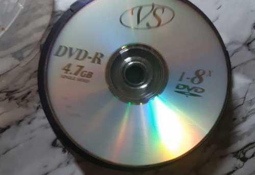 Двд диски для записи DVD-R 4,7 GB