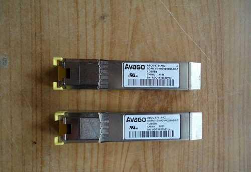 SFP модули RJ-45