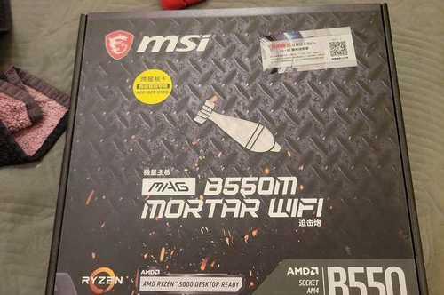 Материнская плата MSI MAG B550M mortar wifi