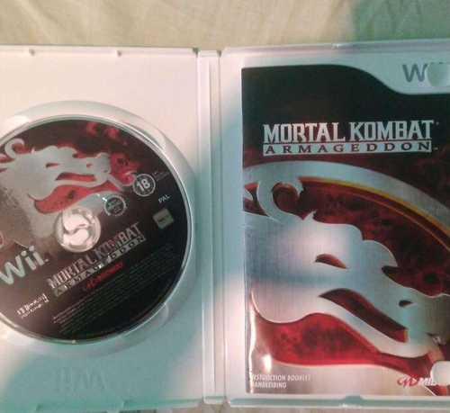 Nintendo Wii Mortal Kombat armageddon и другие