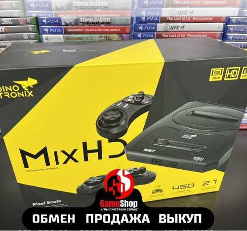 Dinotronix MixHD (450 Встроенных игр) 16 BIT