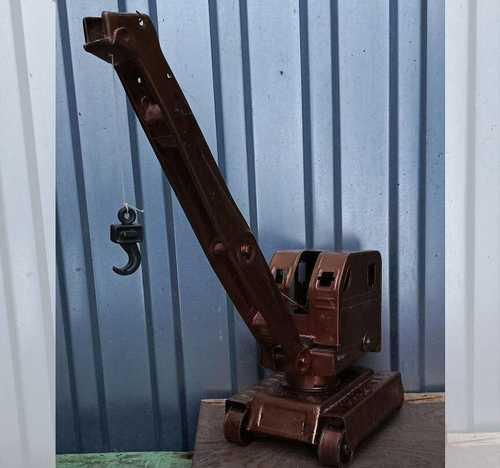 Игрушки СССР. Эксковатор металлический