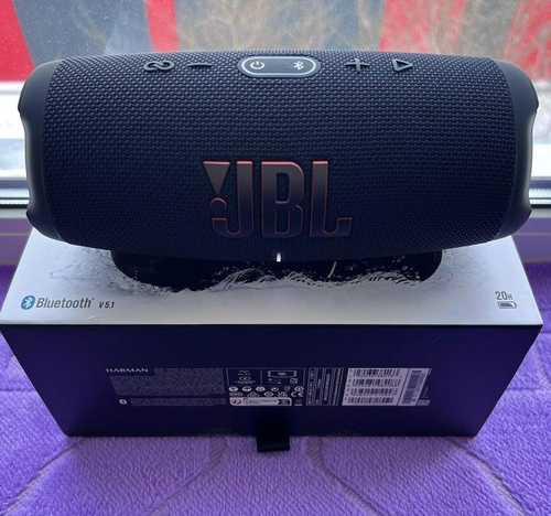 JBL Charge 5 Black, новая, оригинал