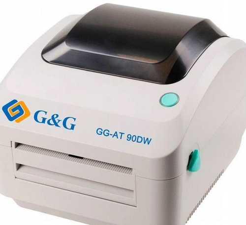 Принтер для этикеток G&G GG-AT-90DW-U White
