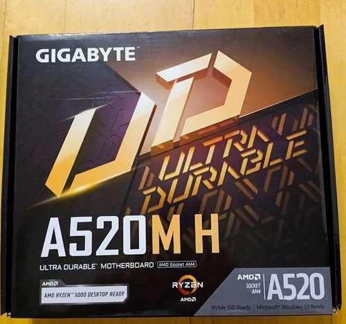 Материнская плата Gigabyte A520m h