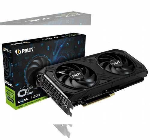 Видеокарта Palit RTX 4070 super Dual OC 12Gb