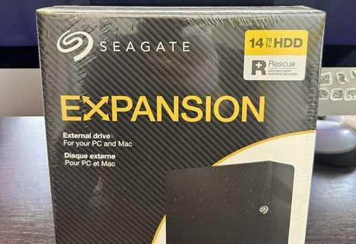 Seagate 14Tb Новый Expansion внешний