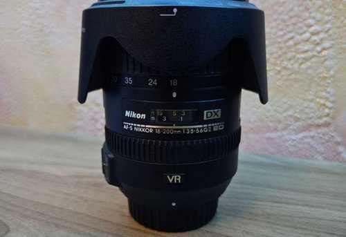 Объектив Nikon 18-200 VR II