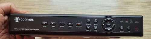 Цифровой видеорегистратор Optimus REC-1004 H.264