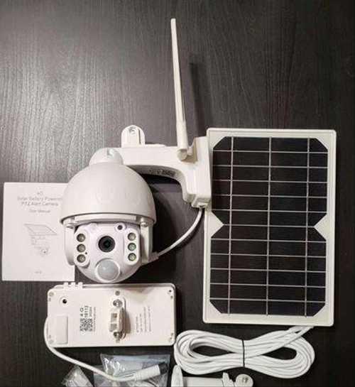 Камера 4G автономная с солнечной панелью