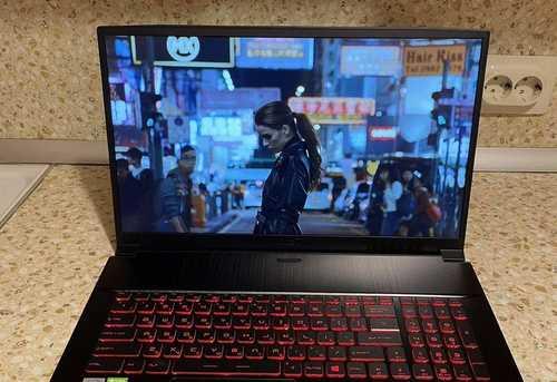 17.3" MSI GF75 Thin 10SC-062RU, 512 ГБ, Core i7-10750H, RAM 16 ГБ, GeForce GTX 1650 4 ГБ