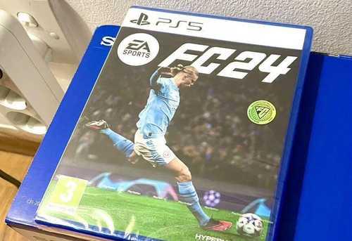 FC24 FIFA24 диск PS5, новый, рус