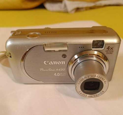 Цифровой фотоаппарат Canon PowerShot A430
