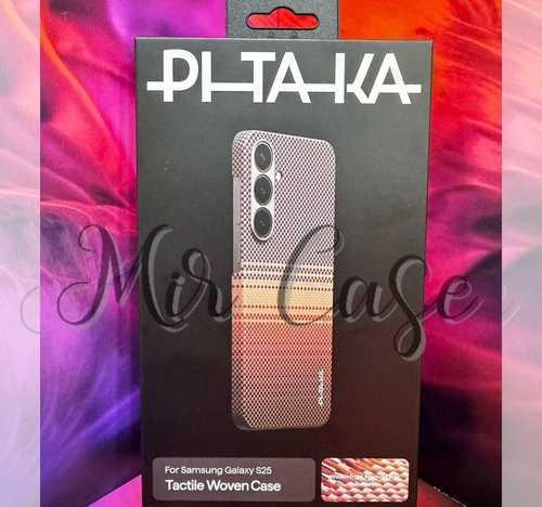 Чехол Pitaka Tactile Case Samsung S25- (Sunset)