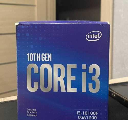 Intel core i3 10100f