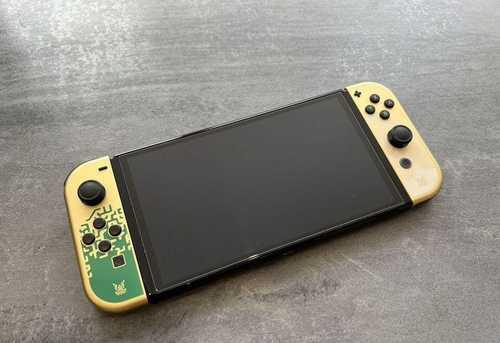 Nintendo Switch oled The Legend of Zelda (+3 игры)