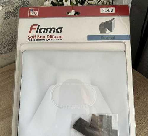 Рассеиватель для вспышки flama FL-B8