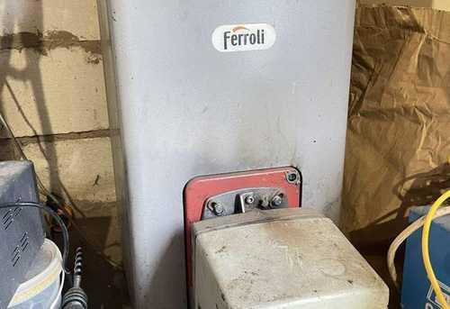 Напольный котел Ferroli с дизельной горелкой