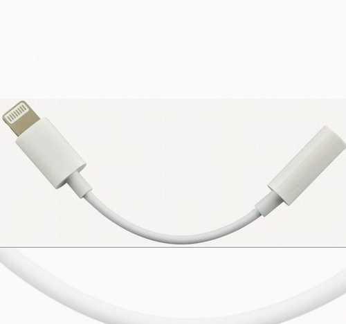 Переходник/адаптер Apple Lightning - 3.5 mm Jack