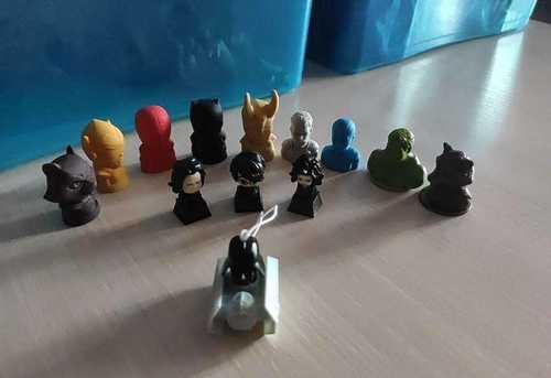 Marvel, звëздные войны, kinder фигурки