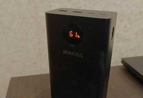 Повербанк 40000 mah Romoss pea40