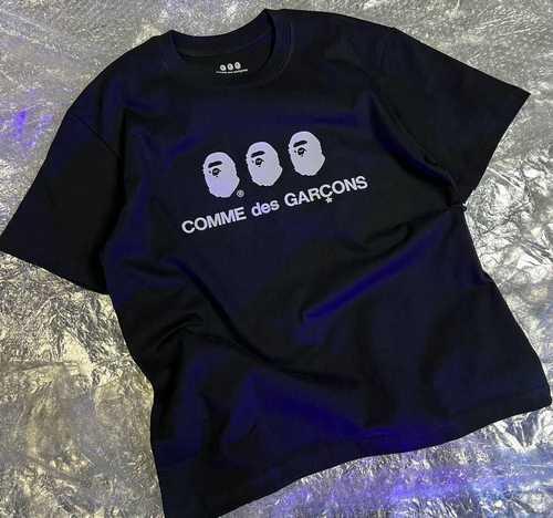 Футболки Bape x CDG