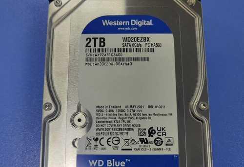 Жесткий диск WD blue 2tb