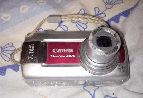 Фотоаппарат canon A470 разбит экран рабочий