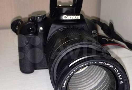 Зеркальный фотоаппарат Canon eos 550d