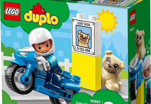 Конструктор lego duplo Полицейский мотоцикл