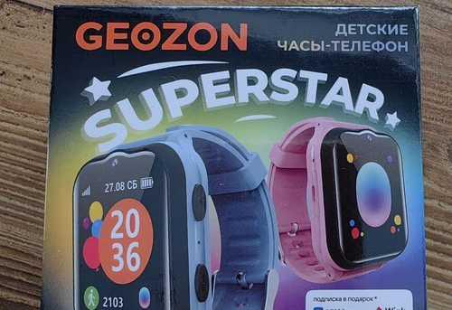 Смарт-часы geozon superstar (розовые)
