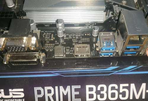 Материнская плата asus prime B365M-A LGA1151 v2