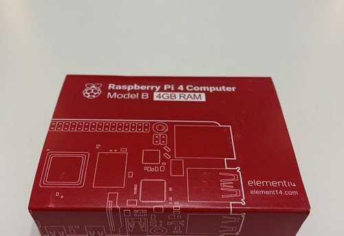 Микрокомпьютер Raspberry Pi 4 Model B 4GB