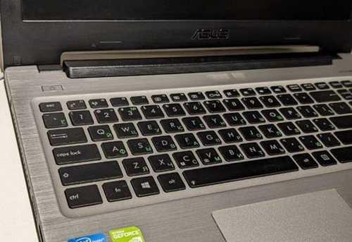 Ноутбук Asus K56CB 15.6" рабочий но медленный