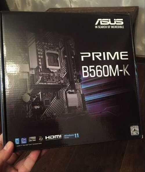 Asus prime b560m-k lga 1200