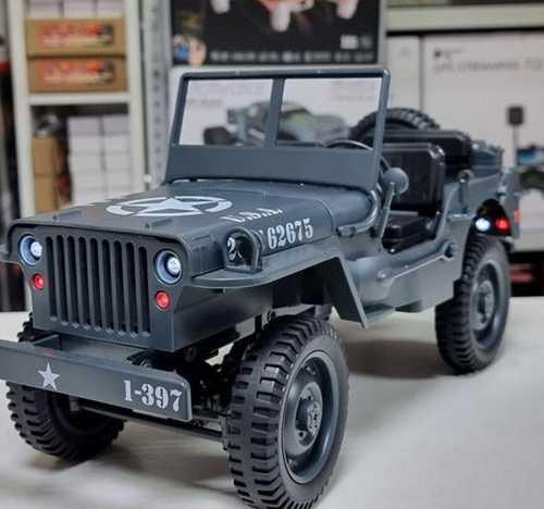 Радиоуправляемый Jeep Willys 4WD 1:10 2.4G WL Toys