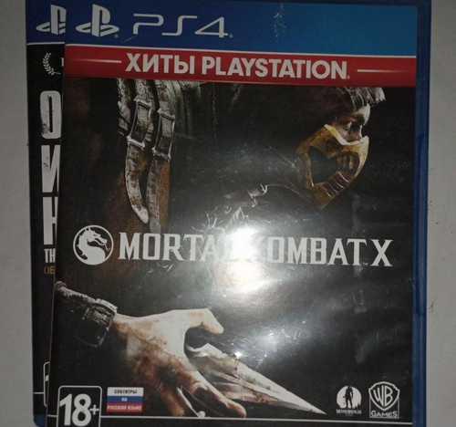 Mortal kombat x ps4 диск